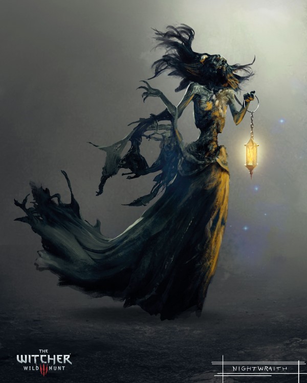 Witcher 3 Wild Hunt – artwork – Nightwraith – Back to the GEEK