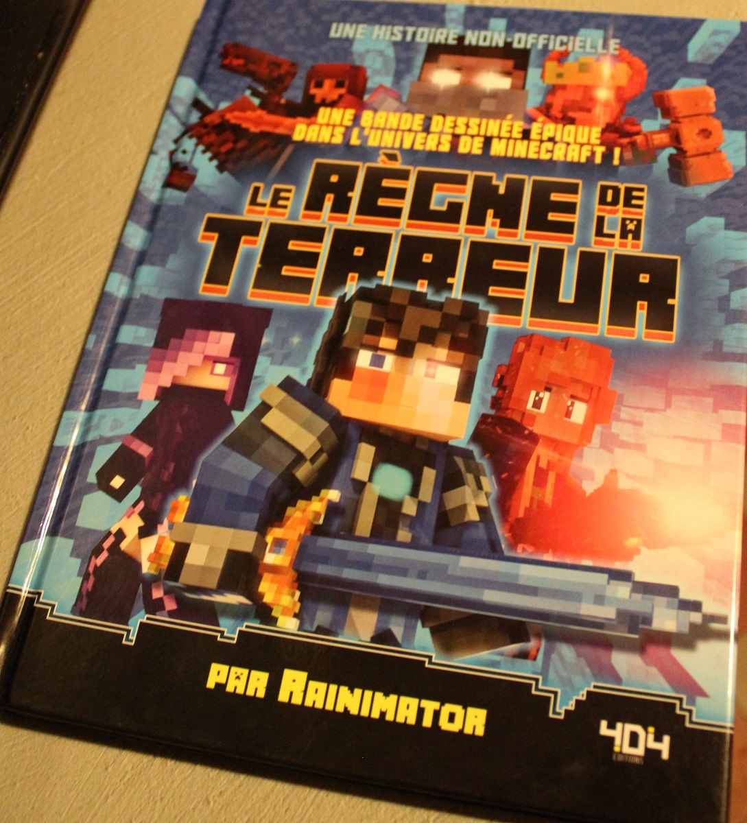 BD – Le Règne de la Terreur – Minecraft – Back to the GEEK