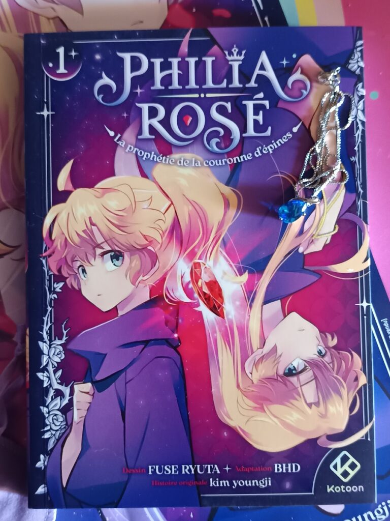 Webtoon – Philia Rosé – La prophétie de la couronne d’épines, tome 1 ...